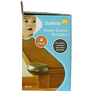 Safety 1st Foam Corner Bumpers, Expresso
