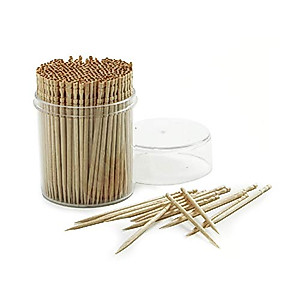 Norpro Ornate Wood Toothpicks, 360 pieces