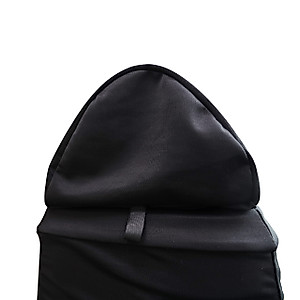 Portable Air Conditioner Fabric Storage Cover 17.32”x19.25”x30.04”, Black Mobile AC Unit Soft Winter Bag with Accessories Pouch, Water-Proof, Suitable for Honeywell Series, LG and GE Models