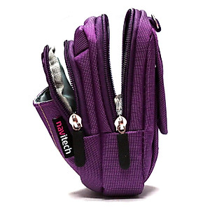 Navitech Purple Digital Camera Case Compatible with Canon PowerShot SX620 HS Digital Camera