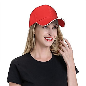 Pole Dancer Stripper Classic Baseball Caps,Adjustable Sandwich Cap, Red Casquette Hats Outdoor Trucker Dad Hat