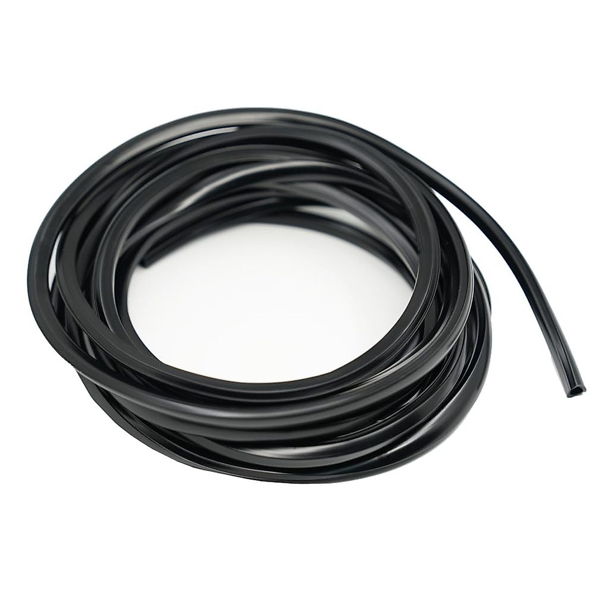 Iverntech Dust Protection Soft Cover Seal Strip for 20 Series 6mm Slot Aluminum Profile Extrustion Black 5 Meters