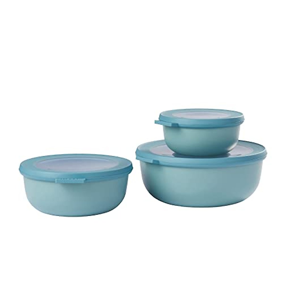 Mepal Set Multi Bowl, Pp/Tpe, Nordic Green, One Size