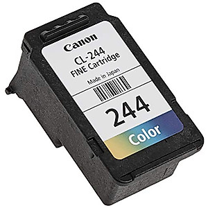 Canon PG-243 Black Ink Cartridge Compatible to iP2820 MX492, MG2420, MG2520, MG2920, MG2922, MG2924 MG3020, MG2525, TS3120, TS302, TS202 and TR4520 AND CL-244 Color Ink Cartridge