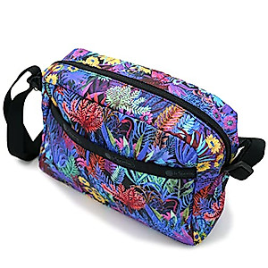 LeSportsac Classic Collection Daniella Crossbody Minibag in Night Garden