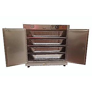 HeatMax 25x15x24 Commercial Hot Box Catering Food Warmer, Hot Food, Pizza, Pastry, Empanada, Patty, Concession, Heated Case