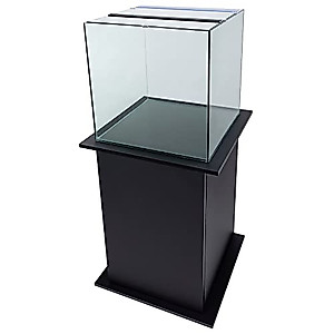 Aqueon Black Pedestal Aquarium Stand, 24" L X 24" W, 24 in