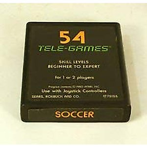 54 Tele-Games Soccer (Atari 2600)