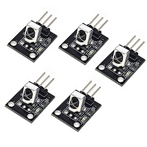 ZYM119 5PCS KY-022 Sensor Receiving Module, HX1838B Remote Control Module Can Be Used for Smart Cars Circuit Board
