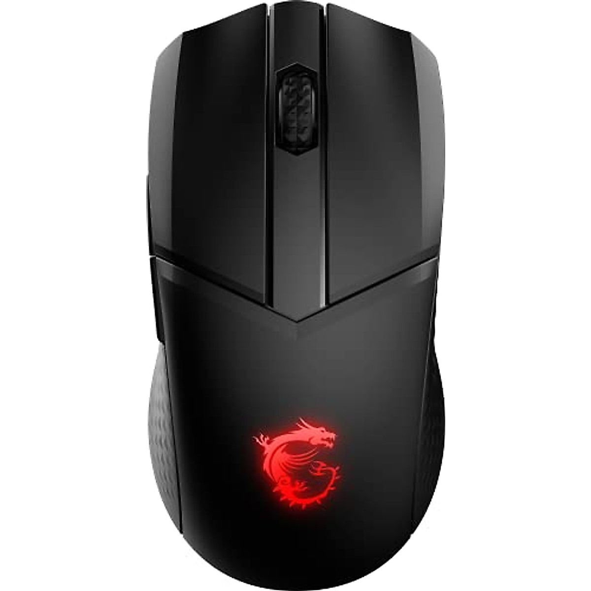 MSI Clutch GM41 Lightweight Wireless Gaming Mouse & Charging Dock, 20,000 DPI, 60M Omron Switches, Fast-Charging 80Hr Battery, RGB Mystic Light, 6 Programmable Buttons, PC/Mac
