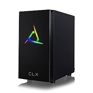 CLX Set TGMSETRTH0C20BM Gaming Desktop - Liquid Cooled AMD Ryzen 9 5900X 3.7GHz 12-Core Processor, 16GB DDR4 Memory, GeForce RTX 3060 Ti 8GB GDDR6 Graphics, 480GB SSD, 2TB HDD, WiFi, Windows 11 Home