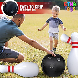 Etna Giant Inflatable Bowling Set