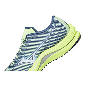 Mizuno womens Wave Rebellion Running Shoe, Neo Lime, 9.5 US