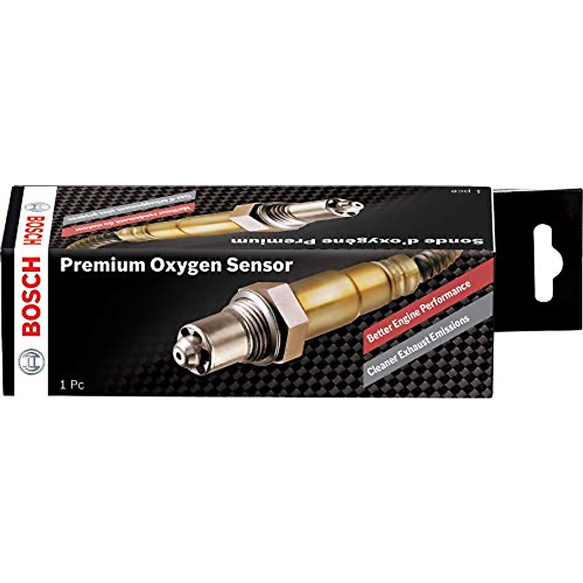 Bosch 13782 Premium Original Equipment Oxygen Sensor - Compatible With Select Mercedes-Benz CL500, CL600, E320, E420, E430, ML320, ML430, ML55 AMG, SLK230, SL320, SL500, SL600, S420, S430, S500, S600