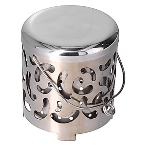 Camping Heater, High Temperature Resistant Camping Heating Cover Portable Camping Heater Stove Mini Size for Hiking for Picnic for Outdoor