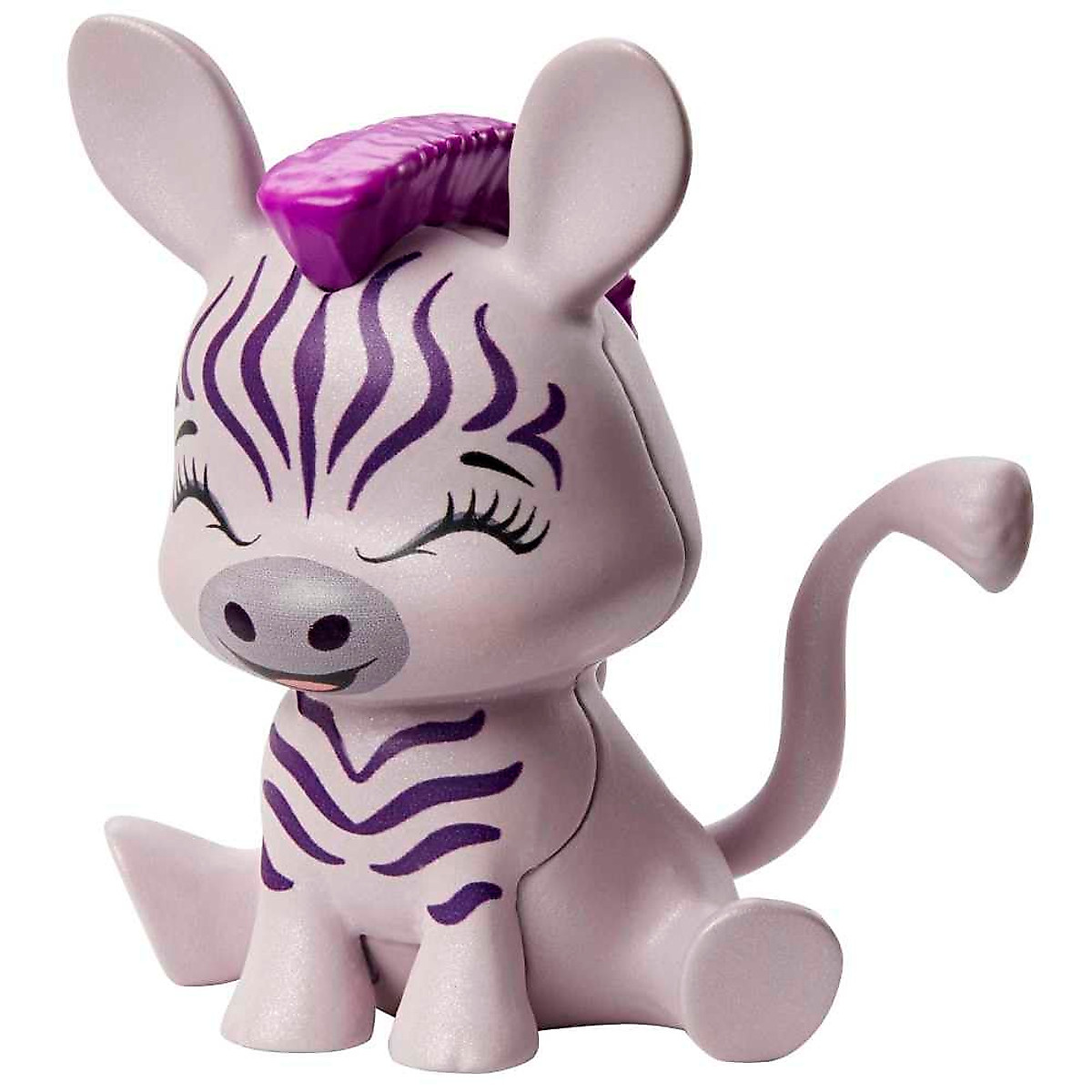 Mattel Enchantimals Zadie Zebra Doll with Ref Animal Figure, 6-inch Small Doll with Removable Skirt & Accessories, Sunny Savanna Toy Collection