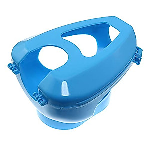 Maxmoral Pigeon Holder Bird Fixed Frame Rack Plastic Pigeons Holder Feeding Syringe for Young Birds Pigeon Parrot Chick for Injection Feeding Fixed Mount Bird Supplies, Blue