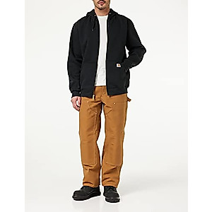 CarharttmensLoose Fit Midweight Full-Zip SweatshirtBlackX-Large