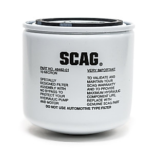 Scag 3PK Genuine Original 48462-01 Hydraulic Transmission Element Filters Compatible with Snapper 7027164YP