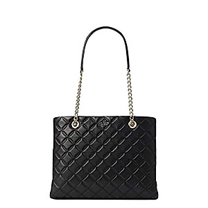 Kate Spade Natalia Tote Bag Women's Leather Large Handbag (Black)