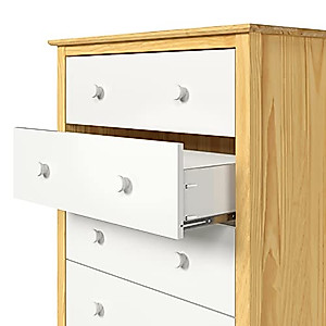 ADEPTUS Wooden Dresser, Natural & White