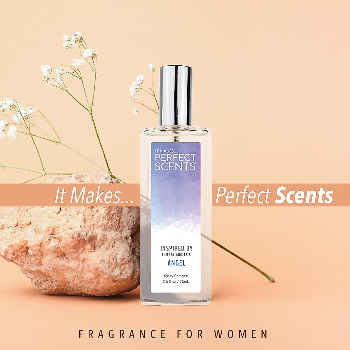 Perfect Scents Fragrances | Inspired by Thierry Mugler's Angel | Women’s Eau de Toilette | Vegan and Paraben Free | 2.5 Fluid Ounces