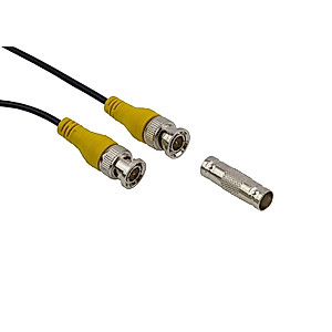 100ft Video Power Camera Cable All-in-One Pre-Made Cable for DVR Surveillance Security CCTV Camera BNC Cable Extension Cord Lead