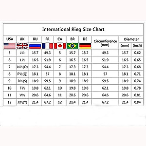 3pcs Women Simulated Diamond Ring Set Engagement Ring Heart Shaped Zircon Promise Rings Wedding Band (Gold, 7) Stainless Steel/White/Purple