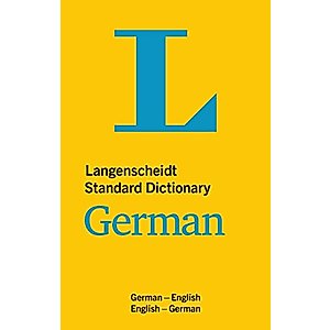 Langenscheidt Standard Dictionary German: German-English/English-German (Langenscheidt Standard Dictionaries) (English and German Edition)