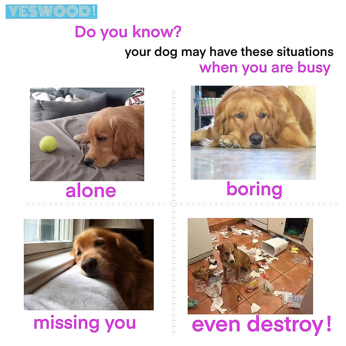 YESWOOD! Puppy Rope Toys for Small Dogs, Rope Candy Toys, Puppy Dental Cleaning Chew Toys Knots Dog Rope Toy for Aggressive Chewers Smart Newborn Pet and High Active Puppies (4 Packs)