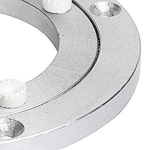 Buachois Aluminum LazySusan Heavy Duty Metal Rotating Bearing Turntable Ring SwivelPlate Hardware for Glass Top Wood Top (5.5inch)