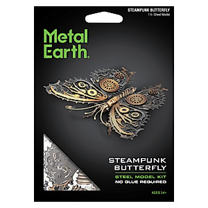 Metal Earth Steampunk Butterfly 3D Metal Model Kit Fascinations