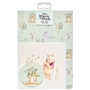 Disney Winnie the Pooh Gift Wrap, Gift Tag and Card