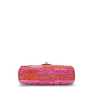 Chanel, Pre-Loved Multicolor Tweed Half Flap Medium, Multi