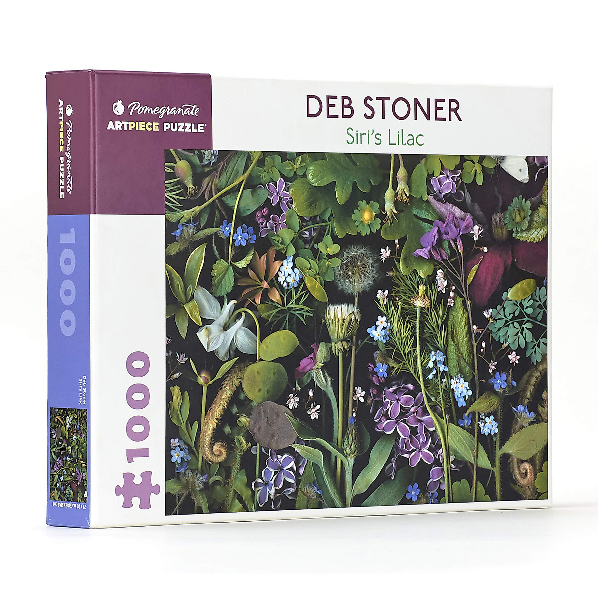 Pomegranate 1000-Piece Jigsaw Puzzle for Adults, Deb Stoner's Siris' Lilac, Matte Finish, Snug Fit