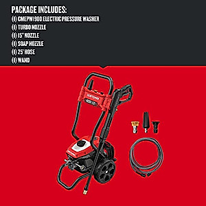 CRAFTSMAN Electric Pressure Washer, Cold Water, 1900 -PSI, 1.2-GPM, Corded (CMEPW1900)