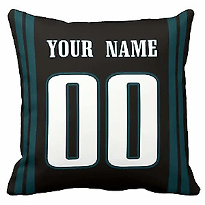 Philadelphia Throw Pillow Custom Any Name and Number for Men Youth Boy Gift