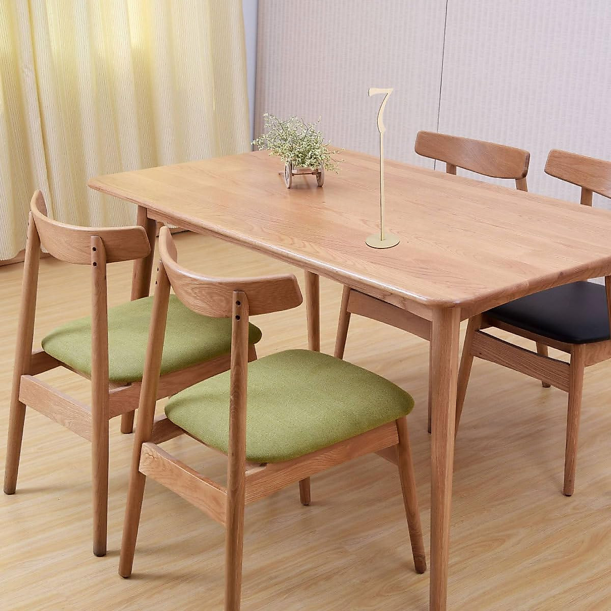 Amosfun Wooden Table Numbers 1-10 Wedding Table Numbers with Holder Base Suitable for Wedding, Party, Events or Catering Decoration