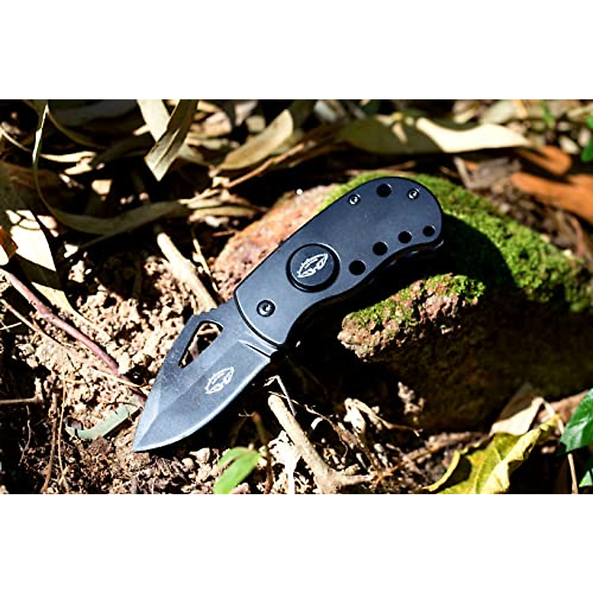 Best.Buy.Damascus1 Pocket knife 440c Steel Black knife Folding Knife Hunting Gear Pocket knife for men Hunting Knife Gifts For Men