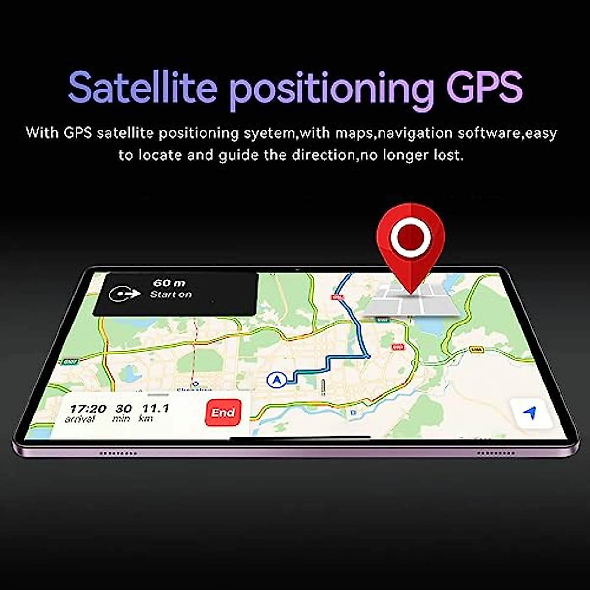 Acogedor Cellular Tablet 10.1 Inch, Android 11.0 Tablets, with Octa Core CPU, 2.4G 5G Dual Band WiFi, Dual Card Dual Standby, 8GB RAM 128GB ROM, Bluetooth 5.0 and GPS ()