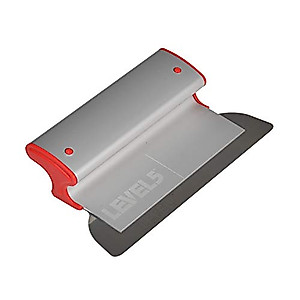 Drywall Skimming Blade Set - 10", 24" & 32" Blades + 37" - 63" Extension Handle | LEVEL5 | Pro-Grade | Extruded Aluminum & European Stainless Steel Construction | High-Impact End Caps | 5-441