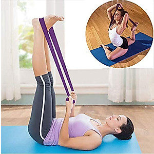 WannGe Durable Yoga Mat Harness Strap Sling, Yoga Mat Carrying Strap - Lavender
