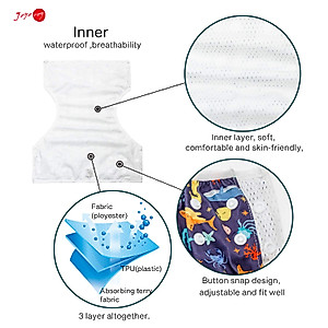 Joyo roy Baby Swimming Diaper Boy S Size Swim Diaper Swim Diapers Reusable Swim Diapers Swimming Diapers Reusable Diapers Baby Swim Diaper Reusable Swim Diapers Large Reusable Swim Diaper Water 0-2t