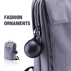 HEATFUN Carrying Case and Clear case for Nintendo Switch Poke Ball Plus Controller, Protective Case for Poke Ball Plus and Silicone Clear Case for Poke Ball Plus - Black