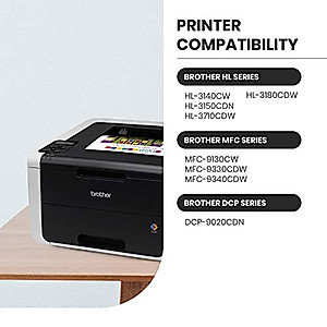 YoYoInk Compatible Toner Cartridge Replacement for Brother TN336 TN 336 (1 Black, 1 Cyan, 1 Magenta, 1 Yellow; 4-Pack)