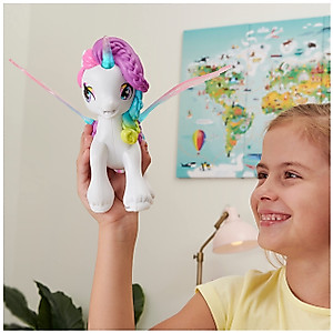 Hatchimals CollEGGtibles, Hatchicorn Unicorn Toy with Flapping Wings, Over 60 Lights & Sounds, 2 Exclusive Babies, Kids Toys for Girls Ages 5 and up
