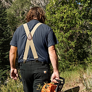 Carhartt Men's Utility Suspender, Navy, One Size