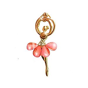 Universal Phone Ring Bracket holder ,UCLL Love Heart Diamond Shape Finger Grip Stand Holder Ring Car Mount Phone Ring Grip Smartphone Ring stent Tablet Rose Gold (dance girls)