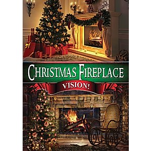 Christmas Fireplace Vision