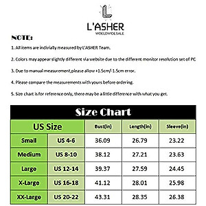 L'ASHER Women's Henley Shirts V Neck Long Sleeve Tunic Top Button Up Blouse Shirt Casual Loose Top Tees Large Gray